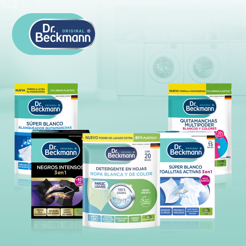 Detergente para Ropa en Hojas | Dr. Beckmann